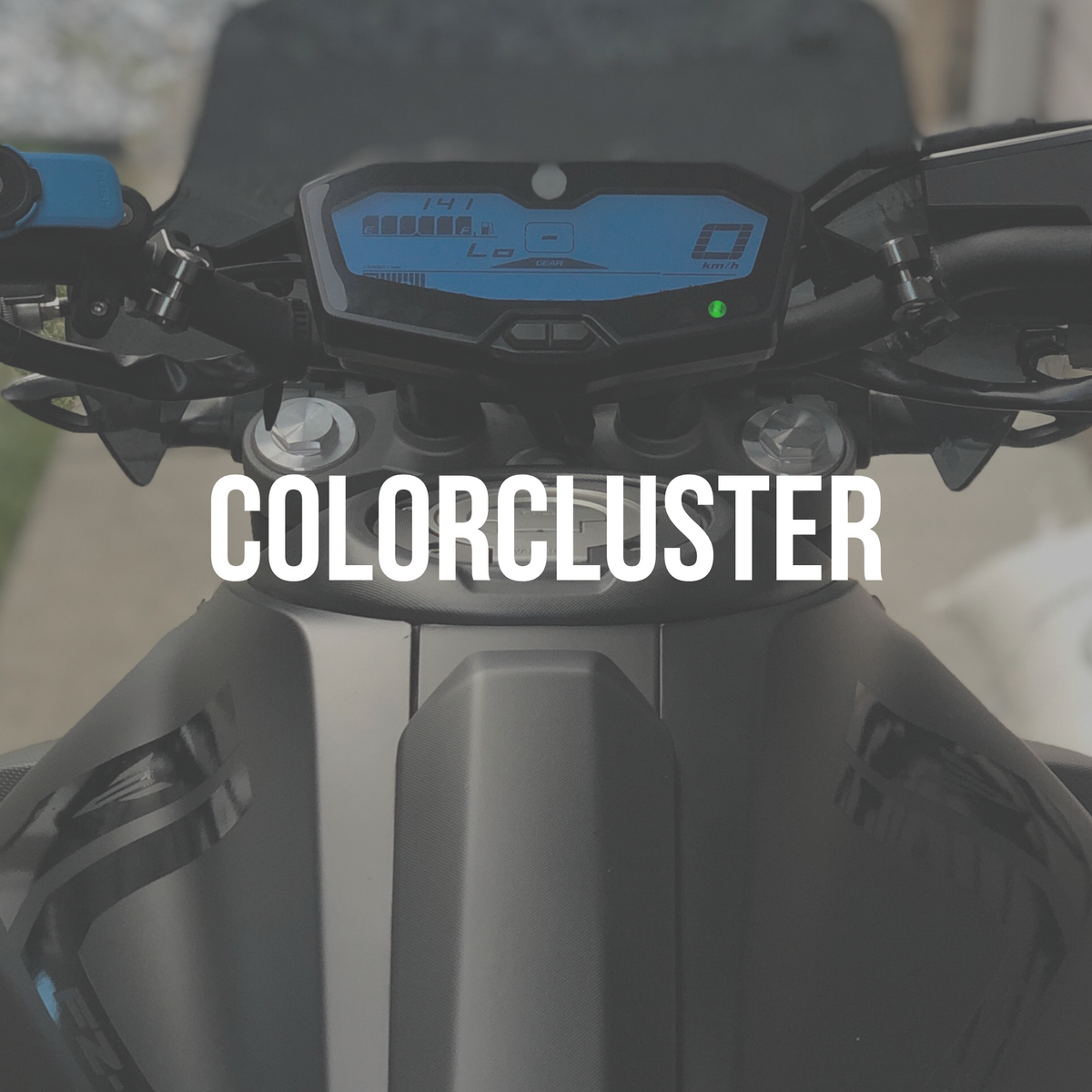 Yamaha MT07 / FZ07 - ColorClusterz LCD Dash Color Change